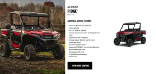 What model Ridge are you planning to get? | Kawasaki Ridge Forum